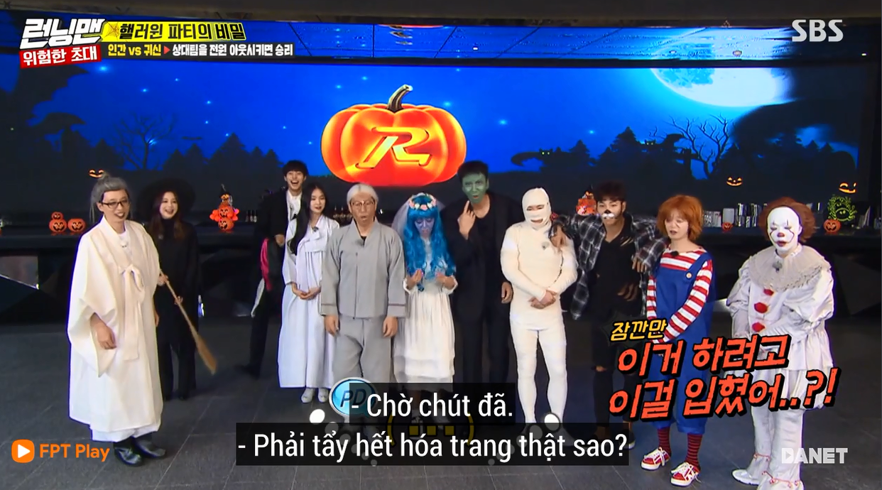 Running Man: Các nghệ sĩ xuất hiện trong hình tượng Halloween